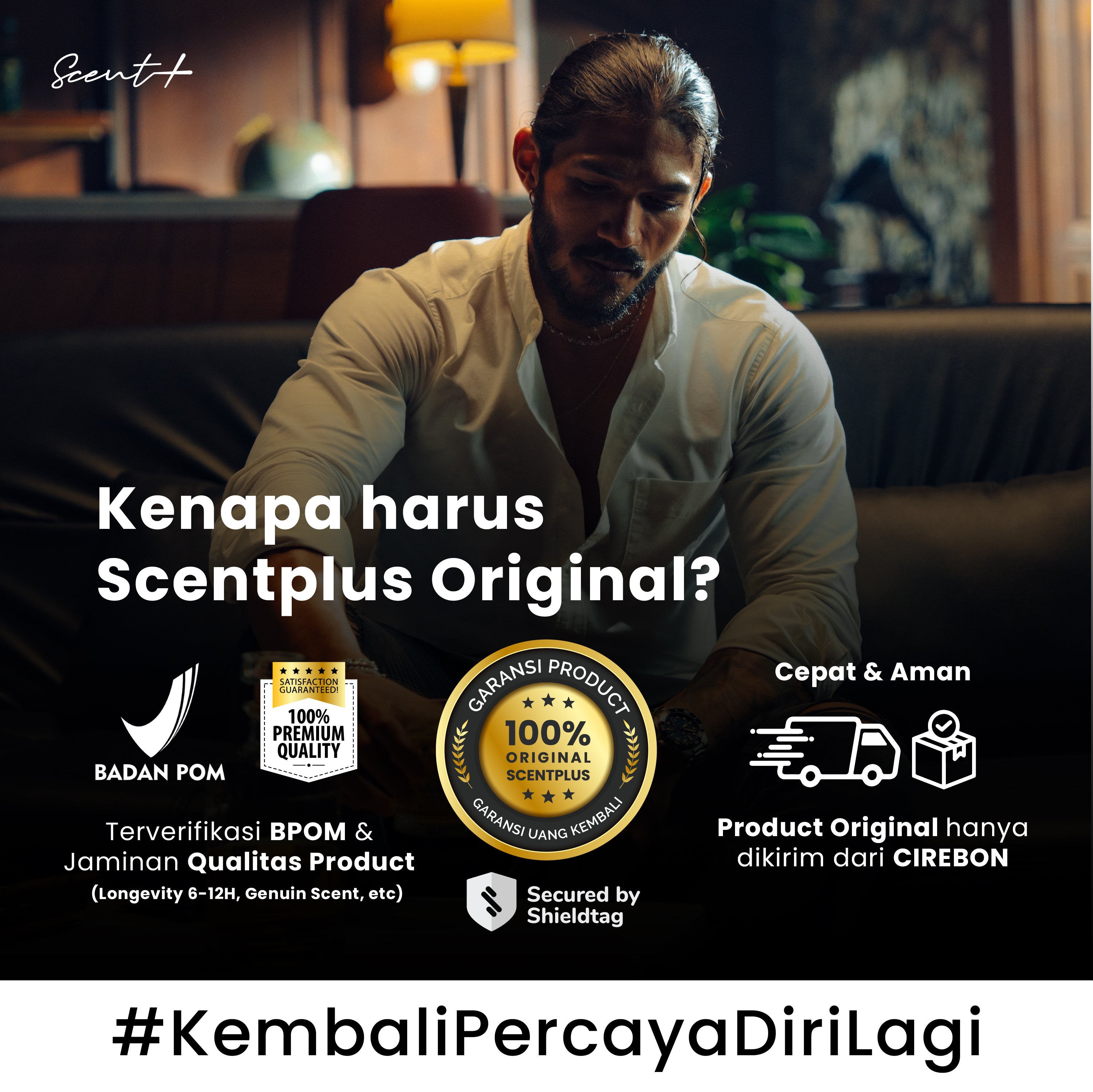 Pro Player DOMINANT Exrtait De Parfume - Scentplus Parfum Pria